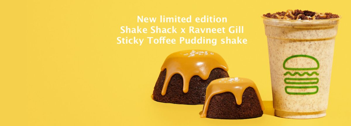 New limited edition Shake Shack x Ravneet Gill Sticky Toffee Pudding ...